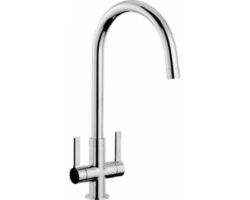 Swan Traditional Brushed Nickel Lever Tap | Magnet