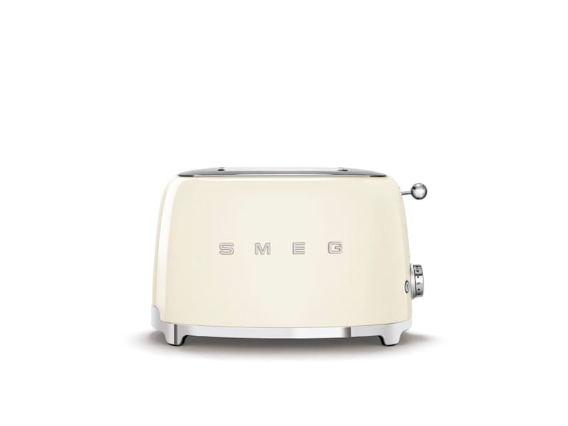 Smeg TSF01CRUK Two Slice Toaster in Cream