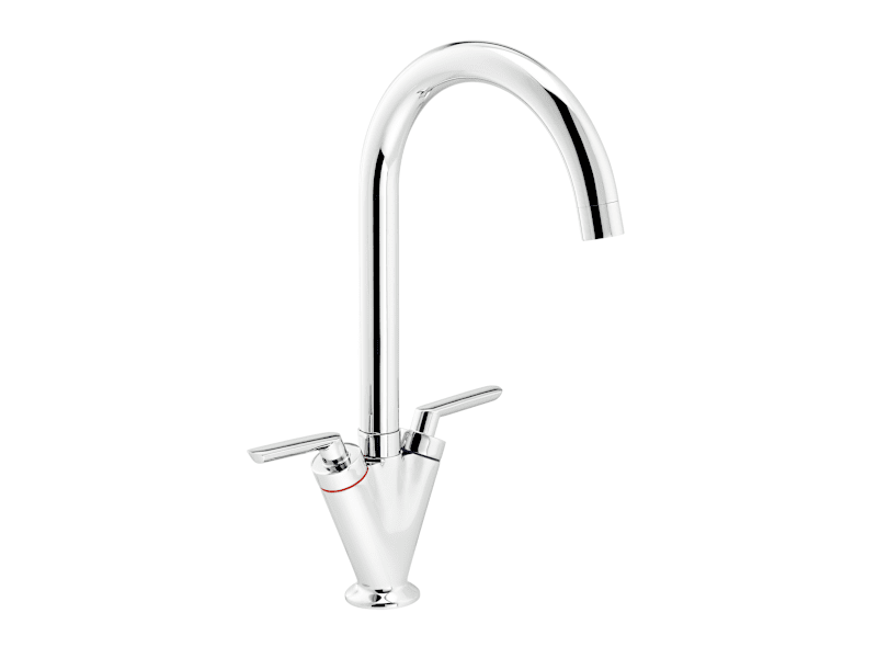 Neptune Mixer Tap Chrome