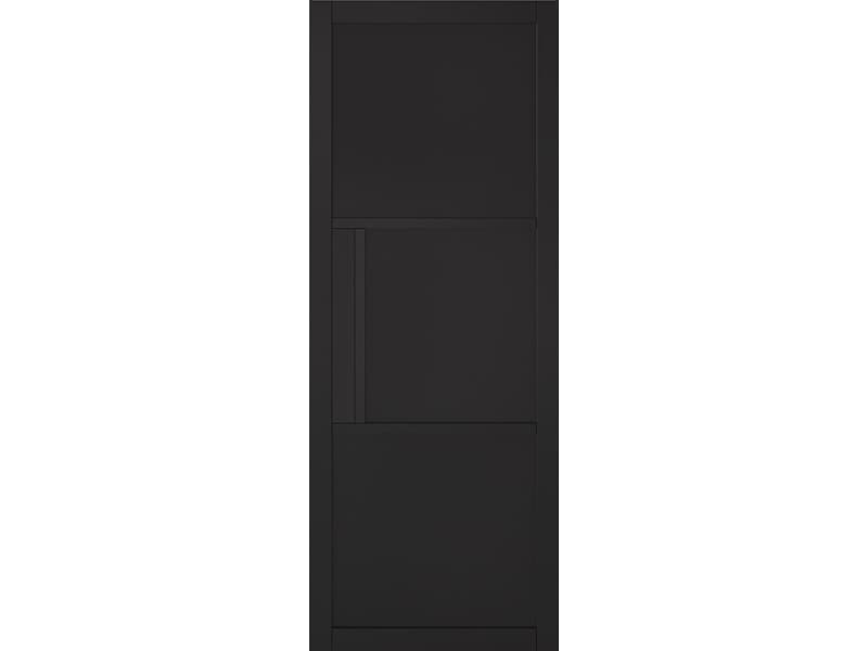 BLACK TRIBECA 3P SOLID INTERNAL DOOR | Magnet