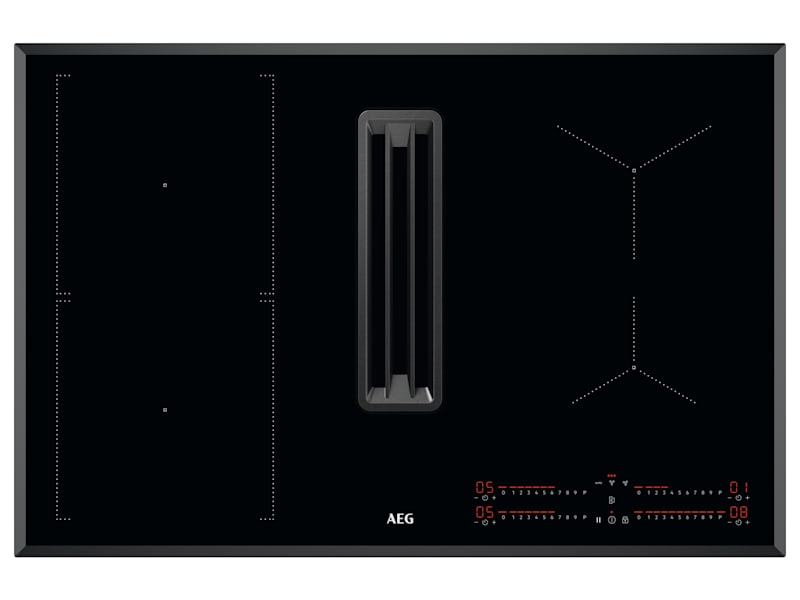 AEG 80cm Hob with Extractor CDE84543FB (Ducted) | Magnet