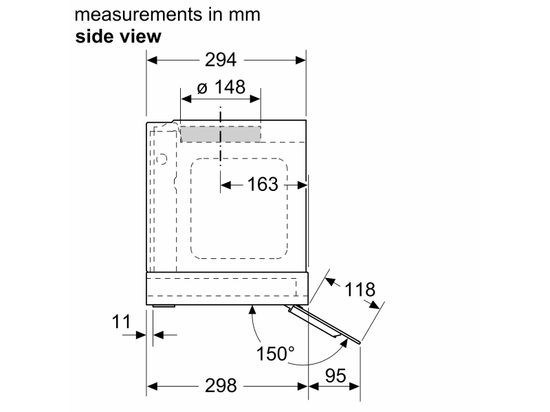 Neff N70, D95XAM250B Integrated Design Hood, 90 cm, clear glass black ...