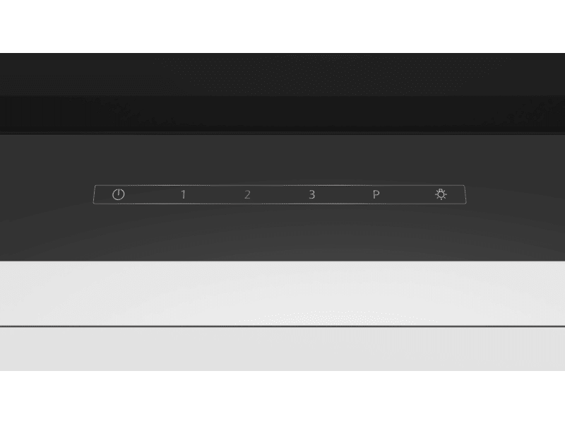 Neff N70, D95XAM250B Integrated Design Hood, 90 cm, clear glass black ...