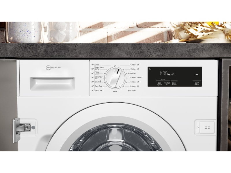 Built-in washing machine, 8 kg, 1400 rpm | Magnet