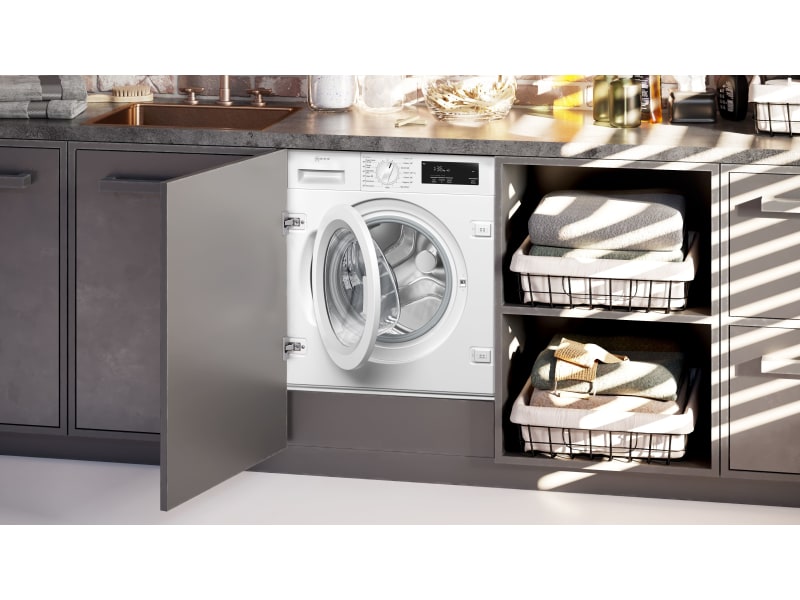 Built-in washing machine, 8 kg, 1400 rpm | Magnet
