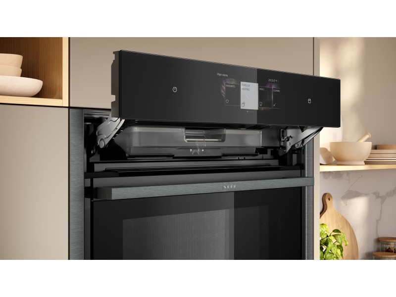 Neff N90, B64FT53G0B Built-in oven with steam function, 60 x 60 cm ...