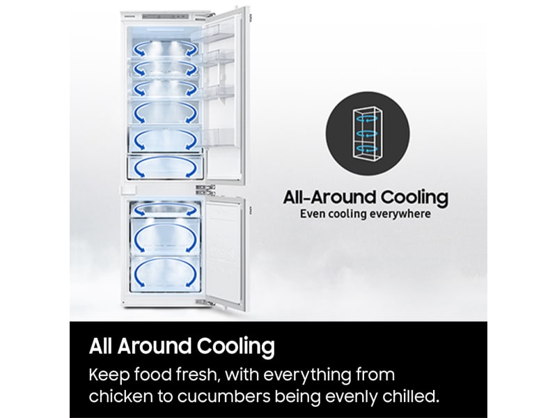 Samsung BRR29723EWW/EU Integrated One Door Fridge with SpaceMax ...