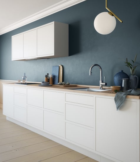 A white kitchen is a timeless classic | HTH