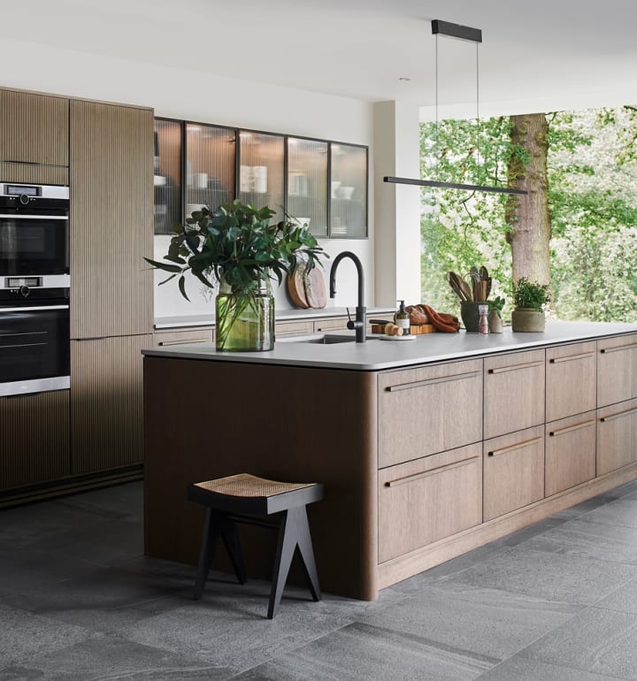 Wooden style kitchen store