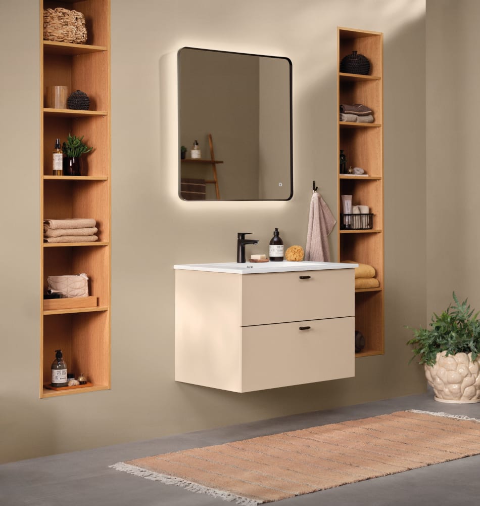 Minimalistisk og naturlig design - baderom med elegant og vakker design ...