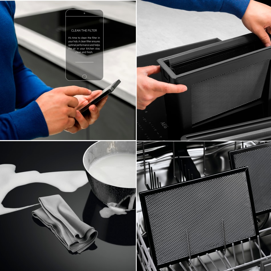 Hob with built-in extractor - Frequently asked questions | HTH