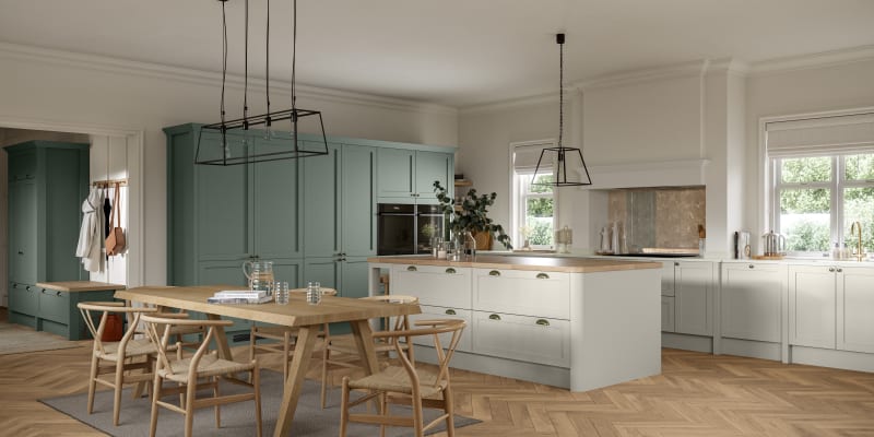 Green Kitchens | Green Kitchen Ideas | Magnet | Magnet Kitchens