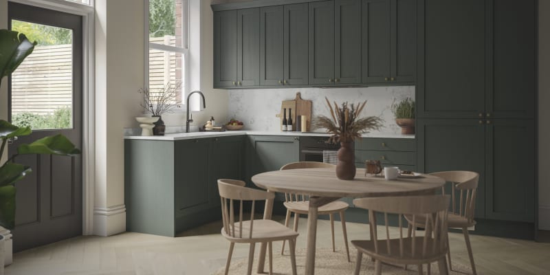 Green Kitchens | Green Kitchen Ideas | Magnet | Magnet Kitchens