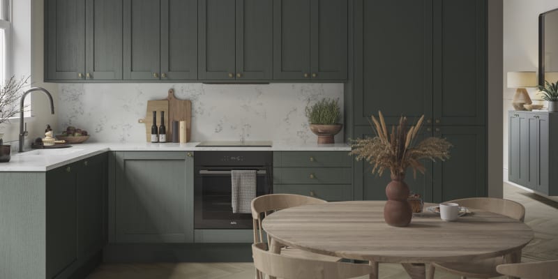 Green Kitchens | Green Kitchen Ideas | Magnet | Magnet Kitchens