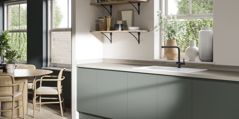 Green Kitchens | Green Kitchen Ideas | Magnet | Magnet Kitchens