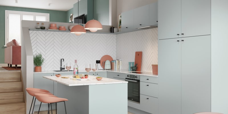 Green Kitchens | Green Kitchen Ideas | Magnet | Magnet Kitchens