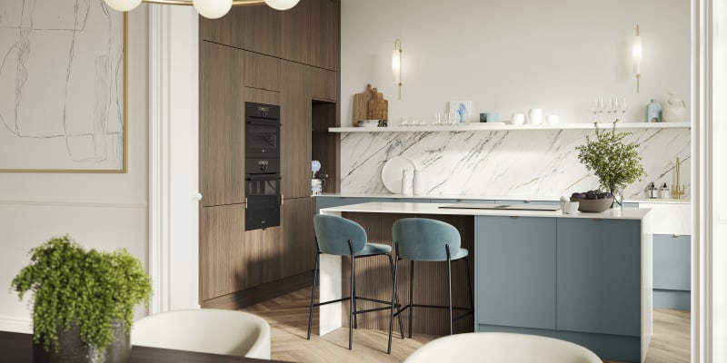 Blue Kitchens | Classic & Contemporary Designs | Magnet Kitchens