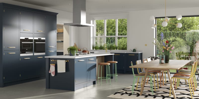 Blue Kitchens | Classic & Contemporary Designs | Magnet Kitchens