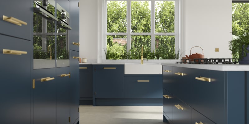 Blue Kitchens | Classic & Contemporary Designs | Magnet Kitchens