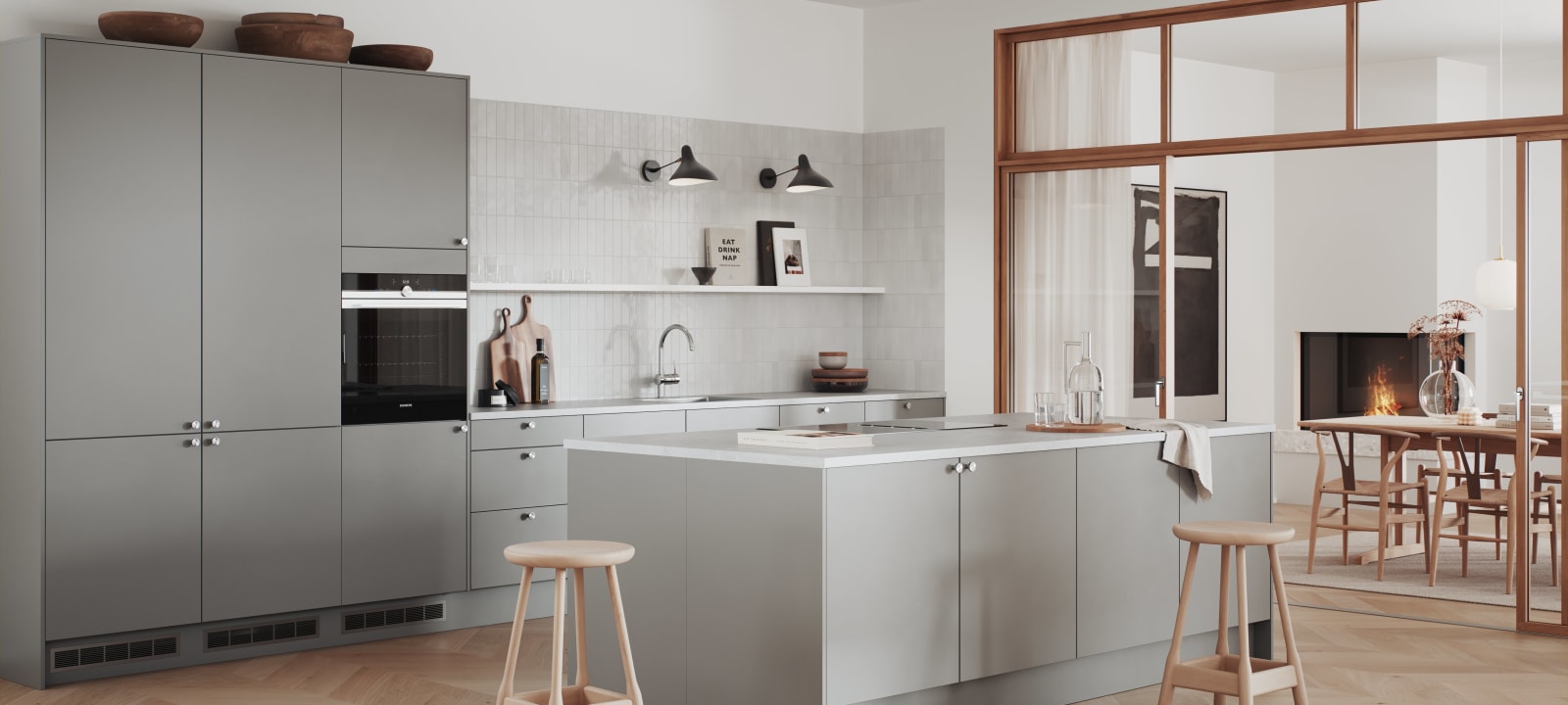 Basic Collection - våre flotte flatpakkede kjøkken | Norema | Norema