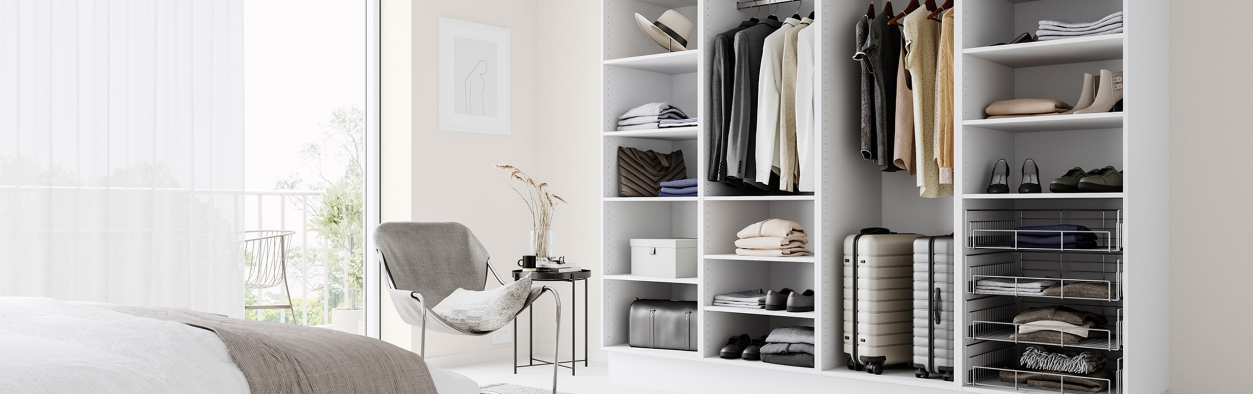 Wardrobe design: Get the best ideas from HTH expert | HTH