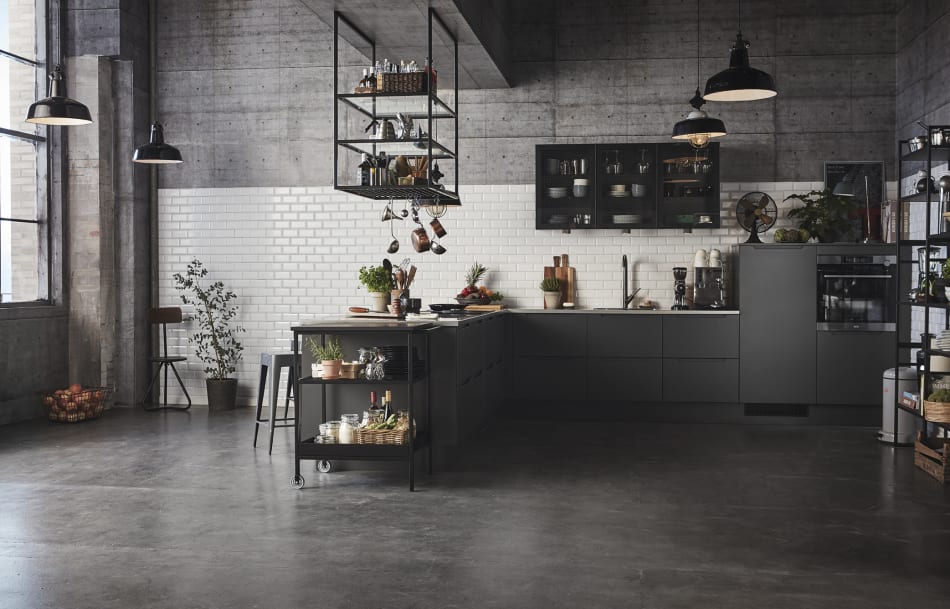 New York style-kitchen: In love with the industrial look | HTH